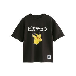 next T-Shirt Jungen Gr&ouml;&szlig;e 110 gelb / schwarz / wei&szlig;