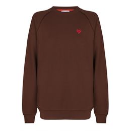 Felix Hardy Sweatshirt Damen Gr&ouml;&szlig;e L braun / rot