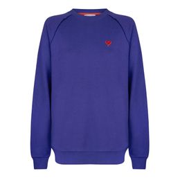Felix Hardy Sweatshirt Damen Gr&ouml;&szlig;e XL cyanblau / rot
