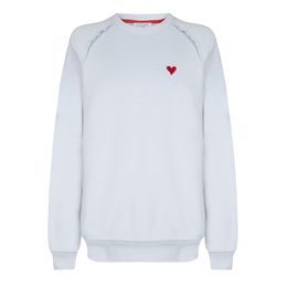 Felix Hardy Sweatshirt Damen Gr&ouml;&szlig;e S hellblau / rot