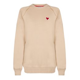 Felix Hardy Sweatshirt Damen Gr&ouml;&szlig;e XL beige / rot