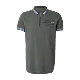 CAMP DAVID Poloshirt Herren Gr&ouml;&szlig;e 4XL blau / dunkelgr&uuml;n / wei&szlig;