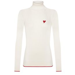Felix Hardy Pullover Damen Gr&ouml;&szlig;e XL rot / wei&szlig;