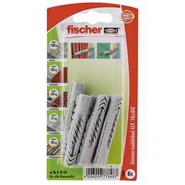 Fischer Fischer Universald&uuml;bel UX 10 x 60 6 St&uuml;ck