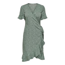 Only Kleid 'ONLOlivia' Damen Gr&ouml;&szlig;e 36 gr&uuml;n / schwarz Sommerkleid