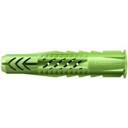 Fischer Universald&uuml;bel 'UX Green' mit Rand, Schraube &Oslash; 8 x 50 mm, 5 St&uuml;ck