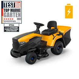 Stiga Akku-Rasentraktor 'Estate 584e' mit 40 Ah Akku, 84 cm Schnittbreite
