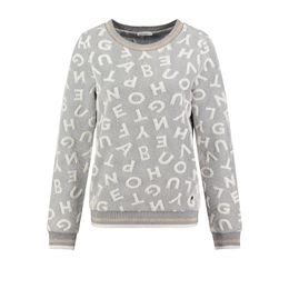 Key Largo Pullover 'Blister' Damen Gr&ouml;&szlig;e S grau / offwhite