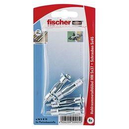 Fischer Fischer Hohlraum-Metalld&uuml;bel HM 5 x 37 S mit metrischer Schraube 4 St&uuml;ck