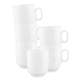 Seltmann Weiden Henkelbecher Sento Home 400 ml 6er Set