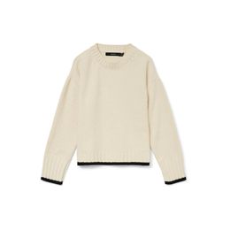 V&eacute;ro Moda Vero Moda Pullover Damen Gr&ouml;&szlig;e M creme / schwarz