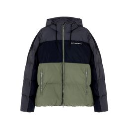 EA7 Emporio Armani Jacke Herren Gr&ouml;&szlig;e XL anthrazit / oliv / schwarz