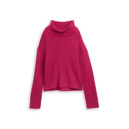 Tom Tailor Pullover Damen Gr&ouml;&szlig;e M dunkelpink