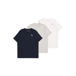 Abercrombie & Fitch Abercrombie & Fitch T-Shirt Jungen Gr&ouml;&szlig;e 134/140 navy / hellgrau / wei&szlig;