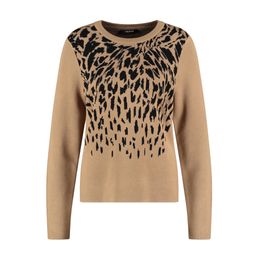 Taifun Pullover Damen Gr&ouml;&szlig;e S sand / schwarz