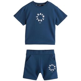 Smallsaints Set Jungen Gr&ouml;&szlig;e 116 navy / wei&szlig;