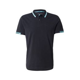 CAMP DAVID Poloshirt Herren Gr&ouml;&szlig;e M royalblau / schwarz / wei&szlig;