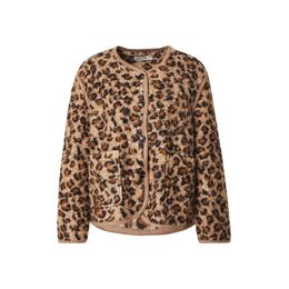 Molly Bracken Jacke Damen Gr&ouml;&szlig;e L cognac / mokka / schwarz