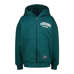 Vingino Sweatjacke Jungen Gr&ouml;&szlig;e 128 gr&uuml;n