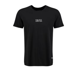 Key Largo T-Shirt 'Trust' Herren Gr&ouml;&szlig;e XXXL schwarz / wei&szlig;