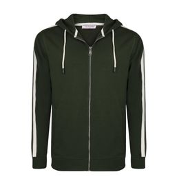 Felix Hardy Sweatjacke Herren Gr&ouml;&szlig;e M dunkelgr&uuml;n / wei&szlig;
