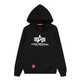 Alpha Industries Sweatshirt Jungen Größe 128 rot / schwarz / weiß
