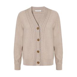 TATUUM Knit Cardigan 'LILAC' female Beige size S