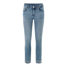 Liu Jo Bottom up Schmuck-Jeans, 38/40 - Mid-Blue, aus Baumwolle