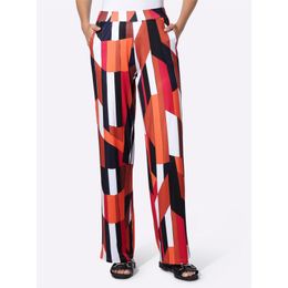 Heine Damen Schlupfhose, Orange, Gr. 46, Sommerhosen, Material: Polyester
