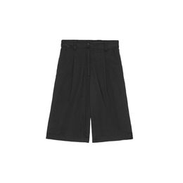 Shorts MOSHI MOSHI MIND "moshi moshi mind Shorts Weekly Twill", Damen, Gr. S, Normalgrößen, schwarz, Obermaterial: 100% Baumwolle, Hosen