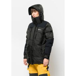Daunenjacke Jack Wolfskin "1995 SERIES COOK JKT W", Damen, Gr. XL (46), schwarz, 1. OBERSTOFF 100% POLYAMID 2. OBERSTOFF 100% POLYAMID 1.FUTTER 100% POLYESTER 2.FUTTER 100% POLYESTER 3.FUTTER 90% POLYAMID, 10% ELASTHAN 1. FÜLLUNG 90% GRAUE ENTENDAUNEN, 10% FEDER, 2. FÜLLUNG 100% POLYESTER, Jacken