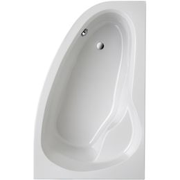 Badewanne Ottofond "Loredana", weiß, B:110cm H:44cm L:175cm T:110cm, Sanitäracryl, Badewannen