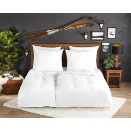Bettwäsche Good Morning "Flanel Uni", weiß, B/L: 200cm x 200cm, 1 Stk., 2 Stk., Flanell, B/L: 80cm x 80cm & 80cm x 80cm, 3 Stk., Flanell, Obermaterial: 100% Baumwolle, Bettwäsche, Flanell, Biber, Baumwolle, Winter, Warm, Reißverschluss, Einfarbig Uni