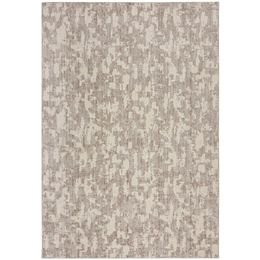 Teppich FLAIR RUGS "Connely", beige, B:194cm H:4mm L:290cm, Kunstfaser, Teppiche, Teppich, Waschbarer Teppich, kurzflor, waschbar, Wohnzimmer, Schlafzimmer