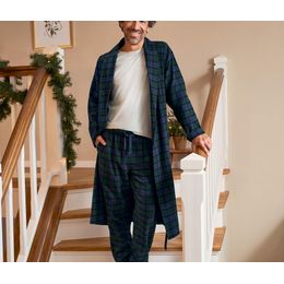 Tchibo - Hausschuhe - Unisex - Gr. 42-43 - dunkelblau/kariert