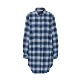 Tchibo - Flanell-Nachthemd - Damen - Gr. XL - blau
