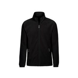 Fleecejacke TRIGEMA "TRIGEMA Fleecejacke", Damen, Gr. 4XL, schwarz, 100% Polyester, Jacken