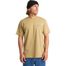T-Shirt Billabong "Orbit Arch", Herren, Gr. L, khaki, 100% Baumwolle, Shirts