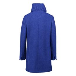 Wolljacke Gil Bret "Damen Wolljacke mit Stehkragen", Damen, Gr. 38, blau (bright blau melange), Obermaterial: 32% Baumwolle, 27% Polyester, 18% Wolle, 18% Polyacryl, 5% diverse Faserarten. Futter: 100% Polyester., Basic, ausgestellt, Jacken