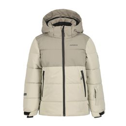 Skijacke Icepeak "Icepeak Anorak Louin Jr", Kinder, Gr. 128, staub, 100% Polyester, Jacken