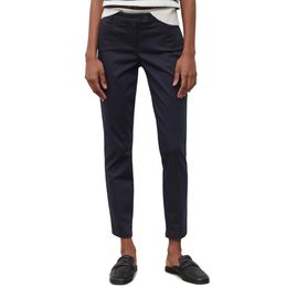 Marc O'Polo Stretch-Hose MARC O'POLO "Lax&aring; slim", Damen, Gr. 38, N-Gr, blau (dunkelblau), Obermaterial: 78% Baumwolle, 19% Viskose, 3% Elasthan, slim fit normal, Hosen
