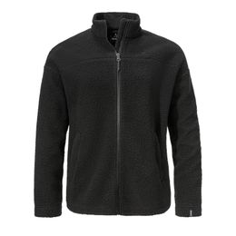 Schöffel Fleecejacke SCHÖFFEL "CIRC Fleece Jk Style Purga WMS", Damen, Gr. 40, schwarz, Obermaterial: 100% Polyester, normal, Jacken, Wärmend, atmungsaktiv Übergangsjacke