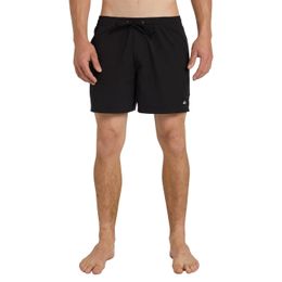 Boardshorts Quiksilver "Everyday Solid Volley 15"", Herren, Gr. M, schwarz, 100% Polyester, Hosen