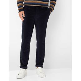 Chinohose Brax "Style FABIO", Herren, Gr. 34, Länge 30, navy, Web, 98% Baumwolle, 2% Elasthan, Hosen