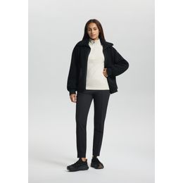 Fleecejacke Luhta "ISKOINEN", Damen, Gr. L, basic schwarz, Obermaterial: 100% Polyester, Jacken