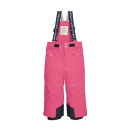 Skihose "FISW 48 MNS SKI PNTS", M&auml;dchen, Gr. 110/116, Normalgr&ouml;&szlig;en, dunkelros&eacute;, Obermaterial: 100% Polyester;Futter: 100% Polyester;F&uuml;llung: 100% Polyester, FIRST INSTINCT BY Killtec, Hosen Skihose, Wasser- und winddichte Schneehose mit Grow-Up-Funktion und PFAs-frei
