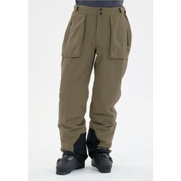 Skihose SLOPE "Killy", Herren, Gr. L, US-Größen, dunkelgrün, 100% Polyester, unifarben, lang, Hosen, aus wetterfestem und atmungsaktivem Material