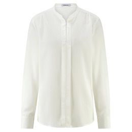 Peter Hahn - Bluse mit Rundhals-Ausschnitt, weiss, Gr. 40 / M