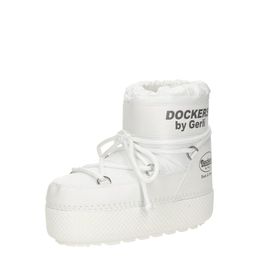 Dockers by Gerli Snowboots Damen Gr&ouml;&szlig;e 42 dunkelgrau / wei&szlig; Winterschuhe