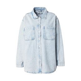 Z-ONE Bluse 'Mo44nila' Damen Gr&ouml;&szlig;e L/XL blue denim